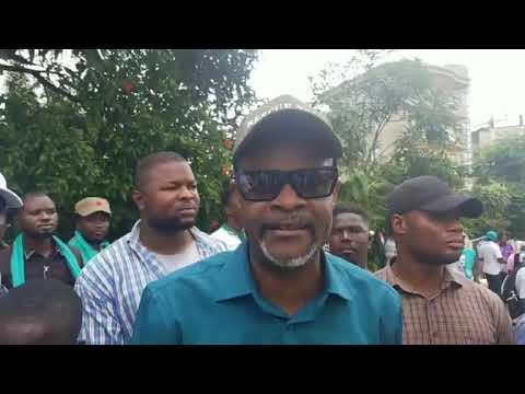 Senator Abraham Darius Dillon begins "Rescue Team" Campaign - Liberia