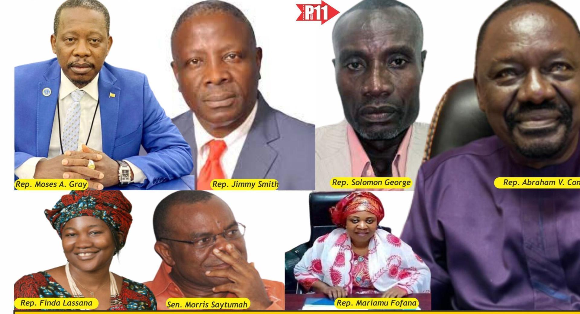 Meet Booted out Lawmakers Liberia