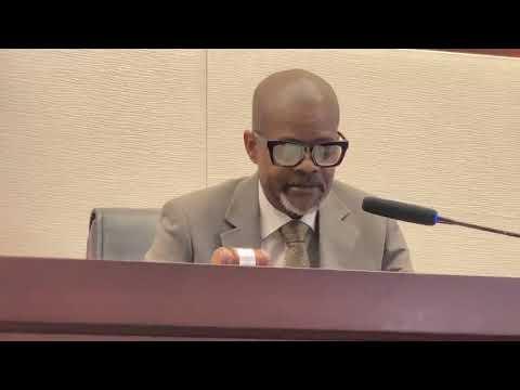 Senator Dillion Presides Over Senate Session at the Liberian Senate ...