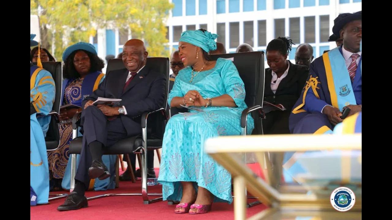 Pres Boakai attends the 18th Graduation Ceremony of the Regional ...