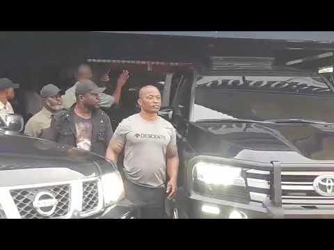 Former President George Weah Departs CDC Headquarters After Internal ...