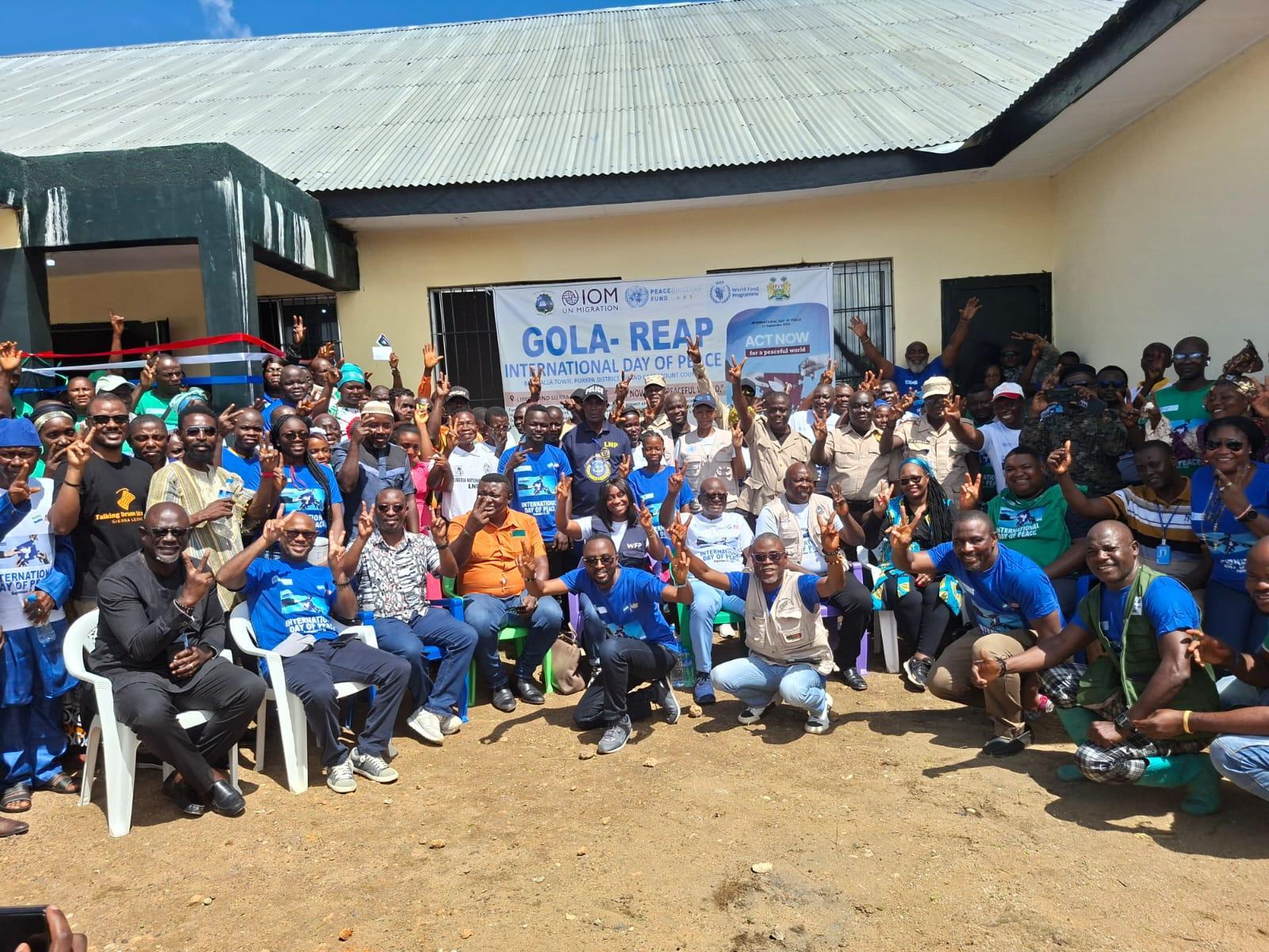 Liberia Sierra Leone Celebrate International Day of Peace - Liberia