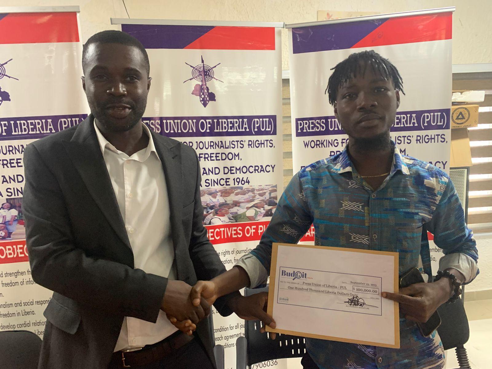 BudgIT Liberia Supports PUL Headquarters Project - Liberia