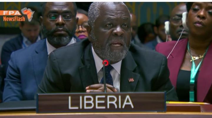 Liberia's Lewis Brown Addresses UN on Venezuela Crisis - Liberia