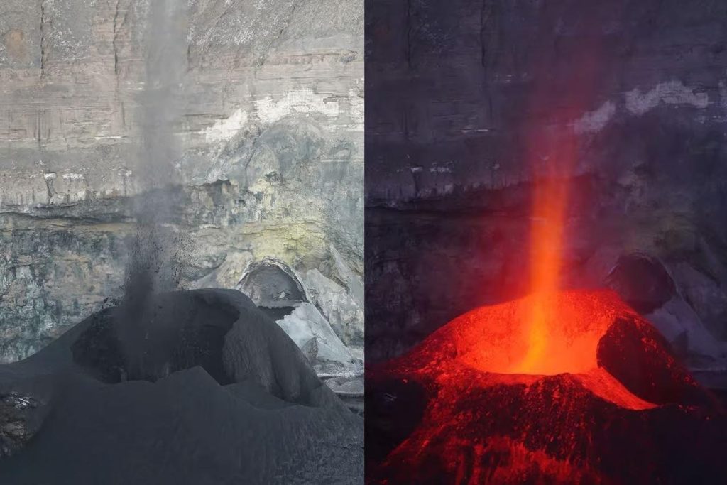 Une Technologie Révolutionnaire Cartographie L’évolution du Volcan ...