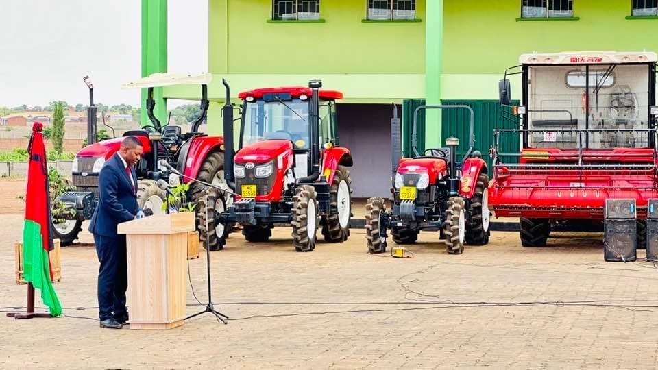 Agriculture Ministry hands over 8 new tractors with associated ...