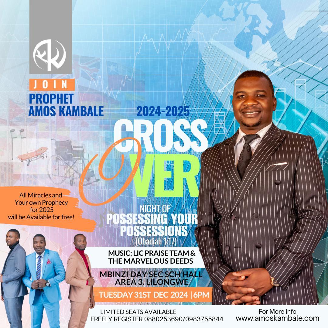 Prophet Kambale’s Crossover Night Sparks Anticipation and Controversy ...