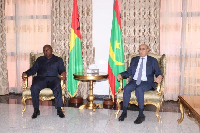 في زيارة صداقة رئيس غينيا بيساو يصل العاصمة نواكشوط Mauritania