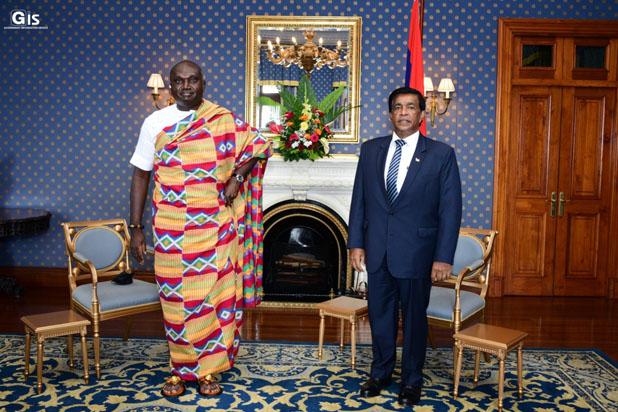 Newly appointed Ghanaian High Commissioner presents credentials to ...