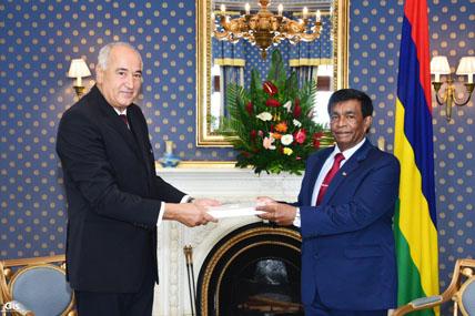 Ambassador of Croatia to Mauritius presents credentials to President ...