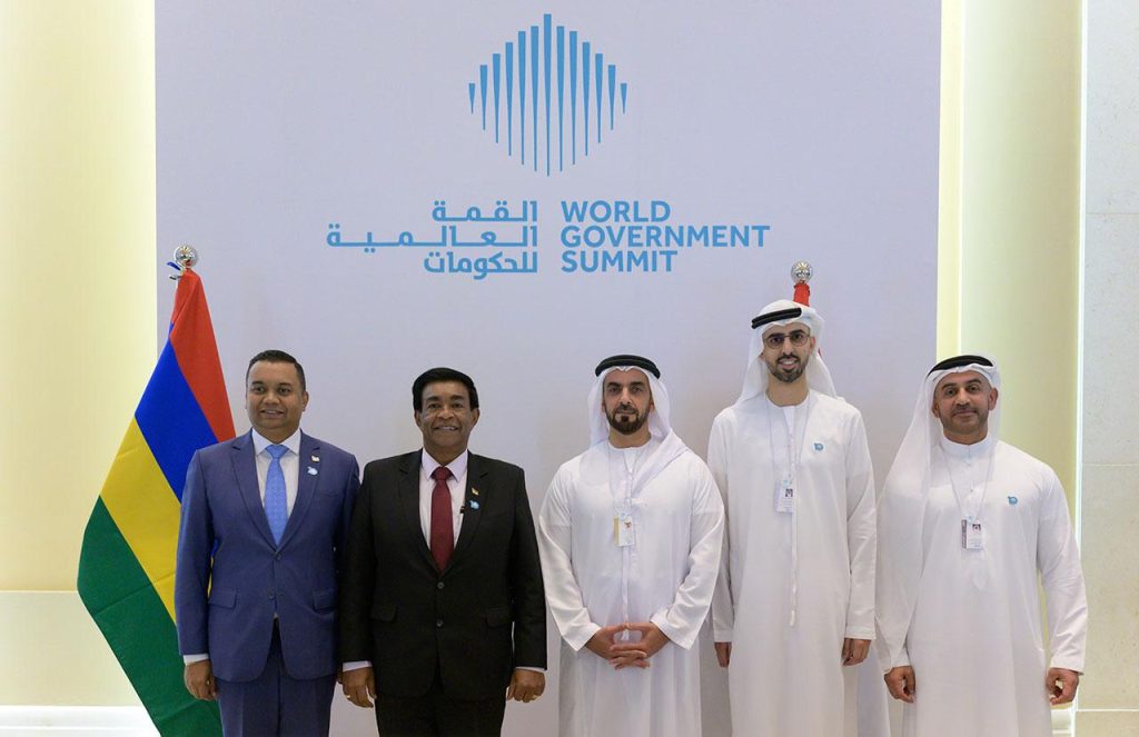 Saif Bin Zayed Meets With The President Of Mauritius As Part Of The ...