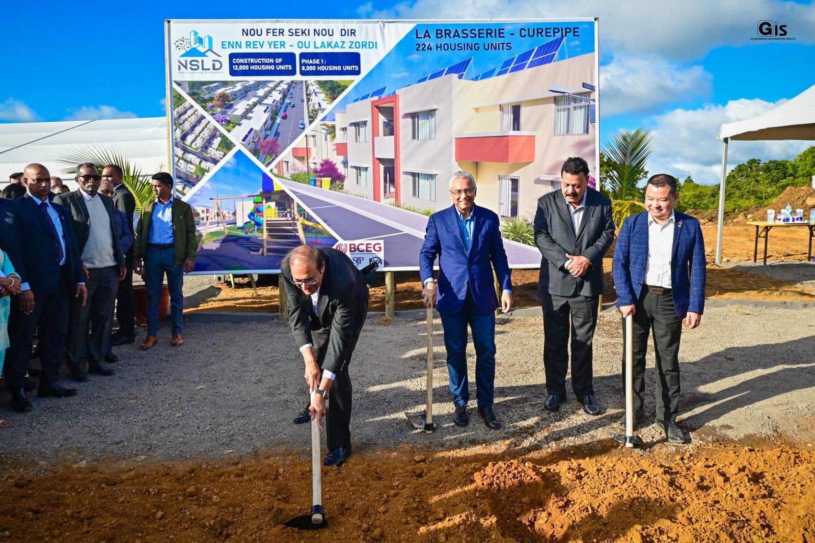 The construction of social housing units remains one of Government’s ...