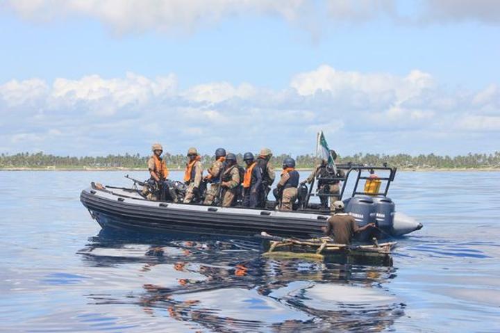 Mozambique duty for SAS Spioenkop - Mozambique