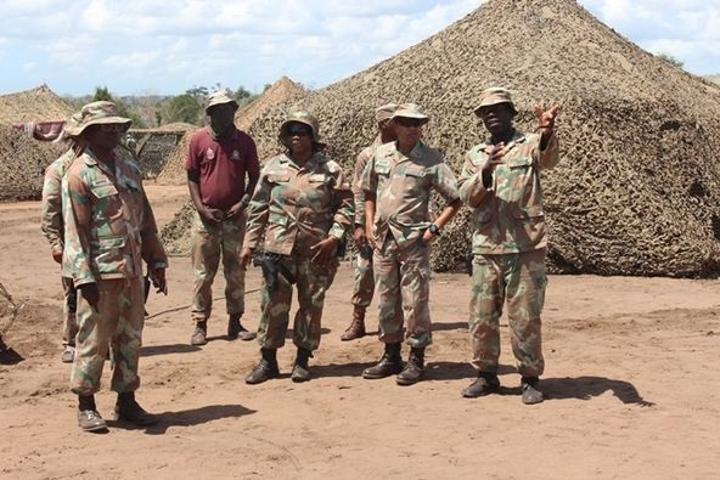 Combat Team Alpha builds own base in Mozambique’s Macomia - Mozambique