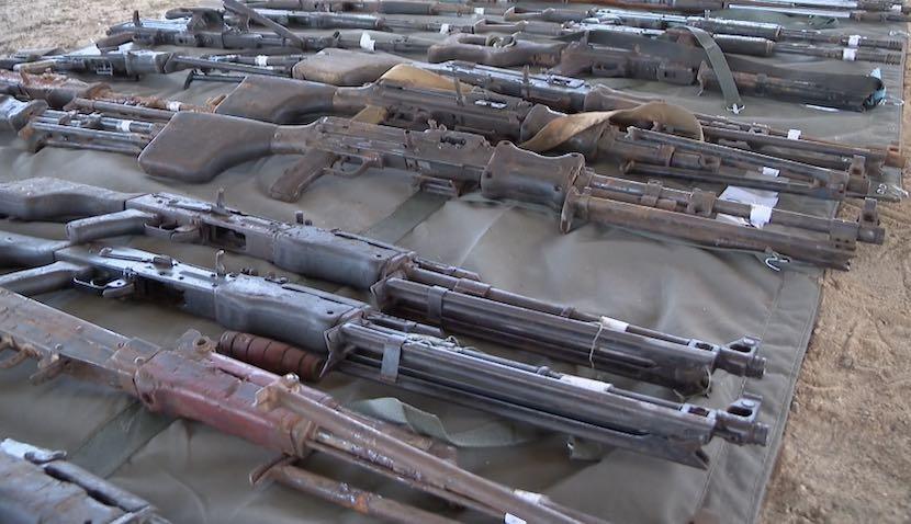 Defence Forces discover stockpile of weapons hidden by terrorists ...