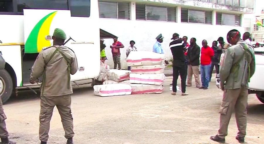 700 kilograms of suspected meth seized on a Maputo-bound bus - Mozambique