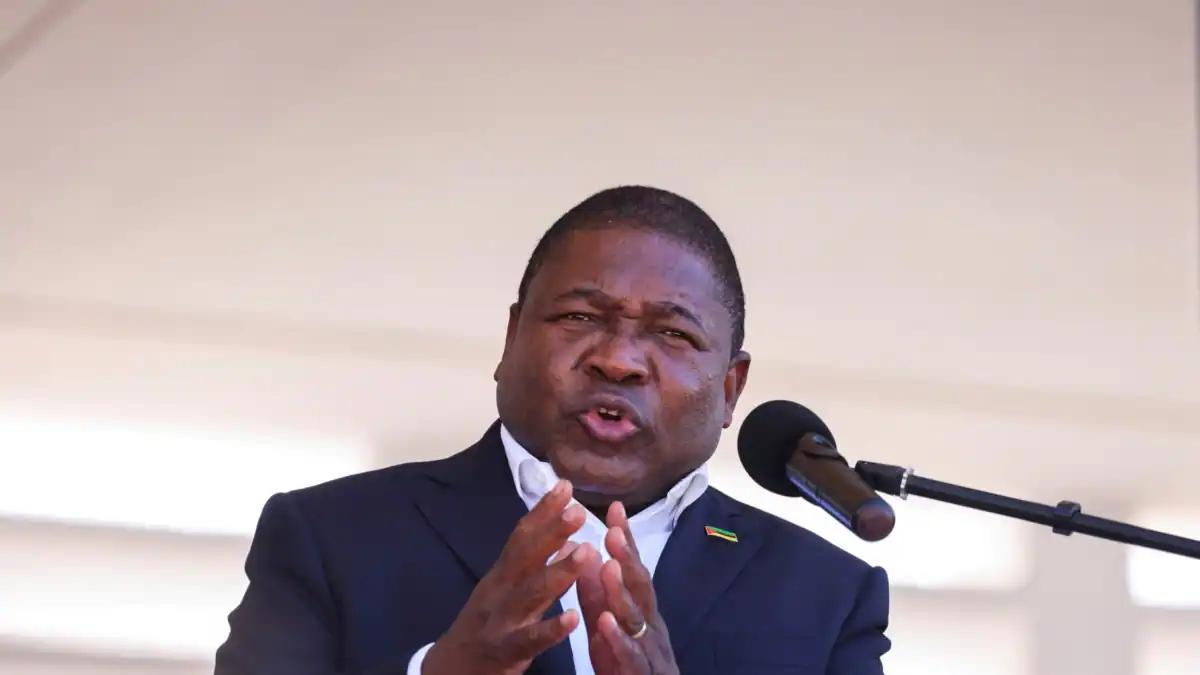 president Filipe Nyusi inaugurates production lines for Chinese ...