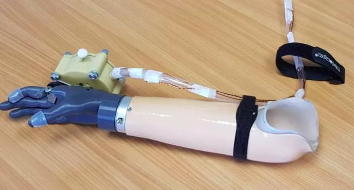 Breathing-powered prosthetic hand developed - Mozambique