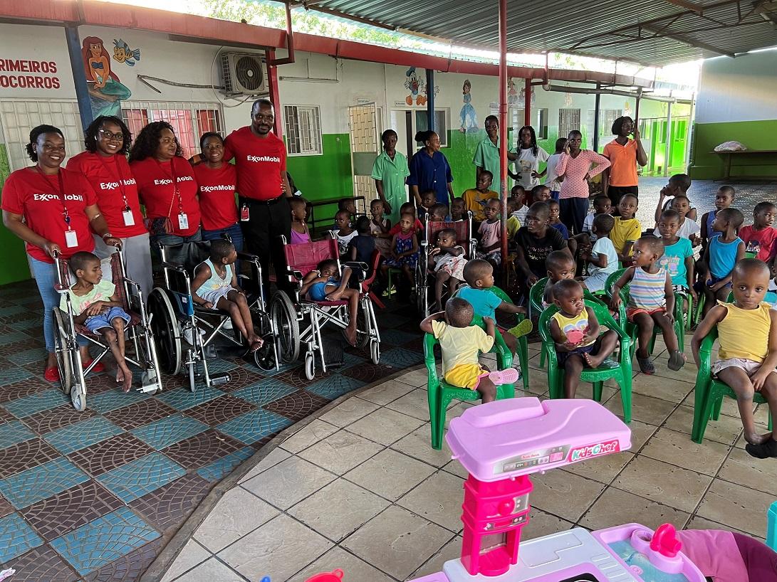 ExxonMobil supports care to children in need in Maputo - Mozambique