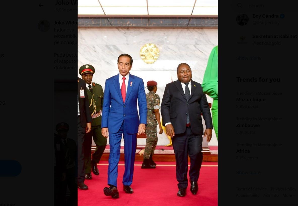 Jokowi: Indonesia, Mozambique agree to boost preferential trade pact ... Jokowi: Indonesia, Mozambique agree to boost preferential trade pact ...