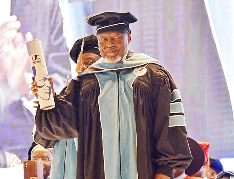 Chissano Awarded Tenth Honorary Doctorate - Mozambique