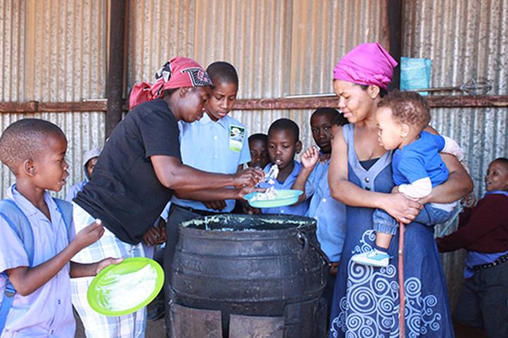 School feeding fuels attendance - Namibia