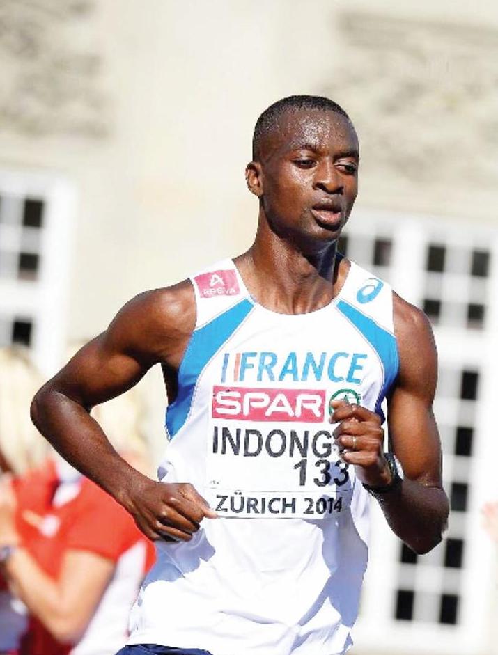 Former long distance runner now serving in the French army - Namibia