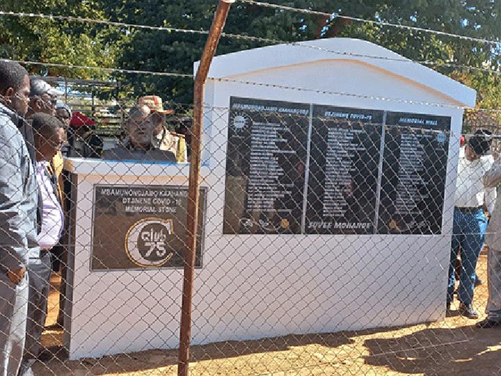 Otjinene unveils Covid victims memorial - Namibia