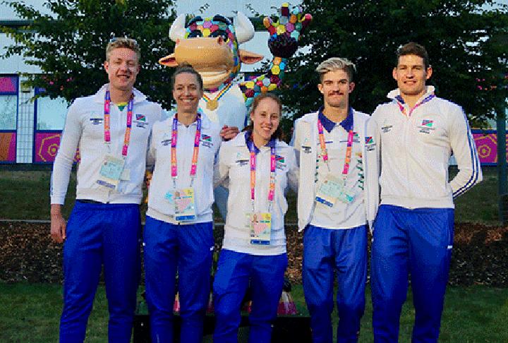 Team Namibia in action from today - Namibia