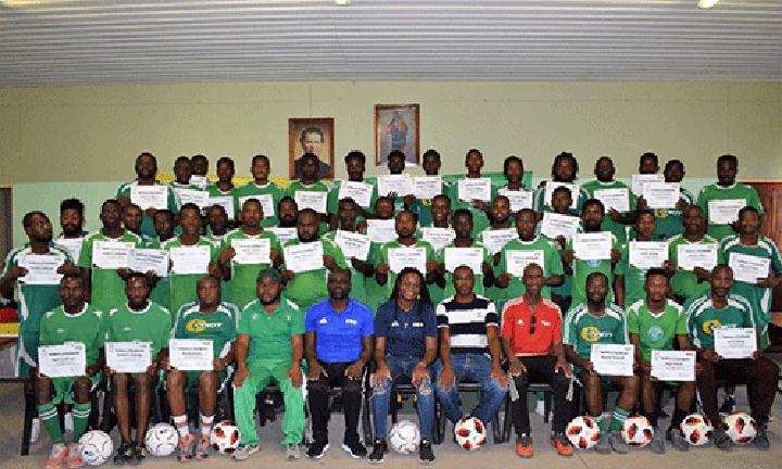 Rundu football coaches trained - Namibia