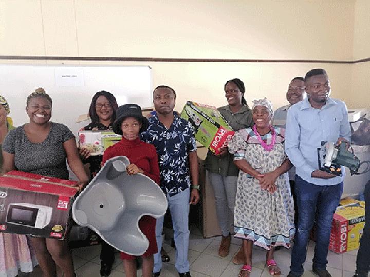 Moses //Garoëb supports entrepreneurs - Namibia