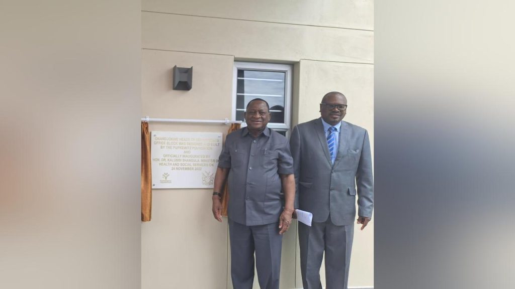 New Onandjokwe hospital offices opened - Namibia