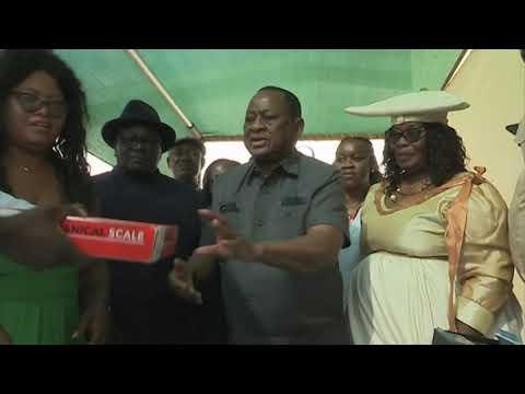 Omatjete Settlement complete renovations to local health center - Namibia