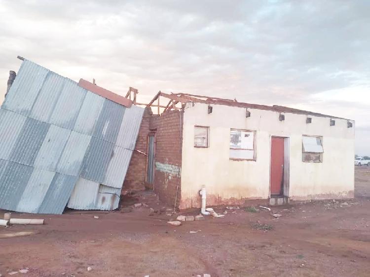 Storm destroys Aroab houses - Namibia