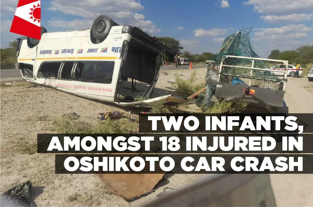 Two infants, amongst 18 injured in Oshikoto car crash - Namibia