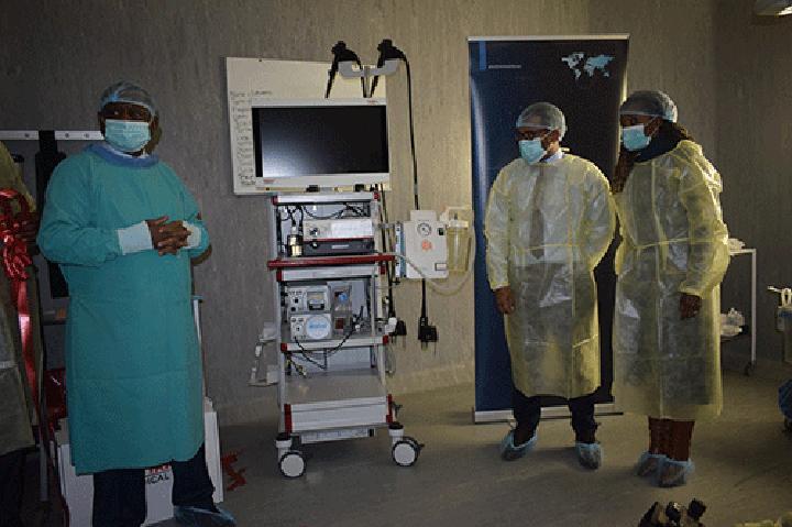 Debmarine Namibia hands over endoscopy machine to state - Namibia