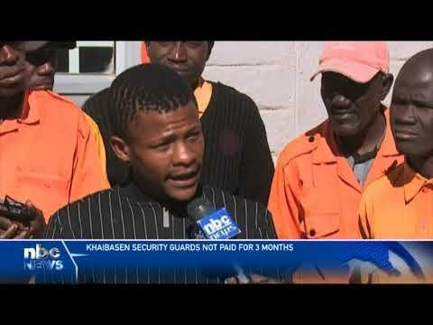 Khaibasen Security Services security guards work unpaid for months ...