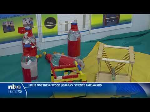 Likius Ngesheya overall winner of Science Fair - Namibia