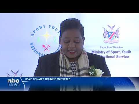 USAID donates training materials - Namibia