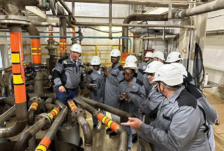 Economic viability, monitoring top ISL mining method - Namibia