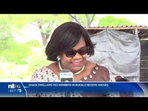 Shack Dwellers Federation hands over houses to members in Bukalo - Namibia