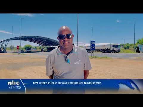 MVA urges public to save emergency number 9682 - Namibia