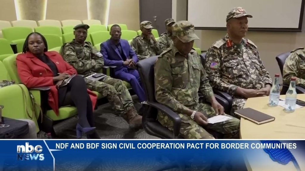 NDF, BDF sign cooperation agreement to harmonise border communities ...