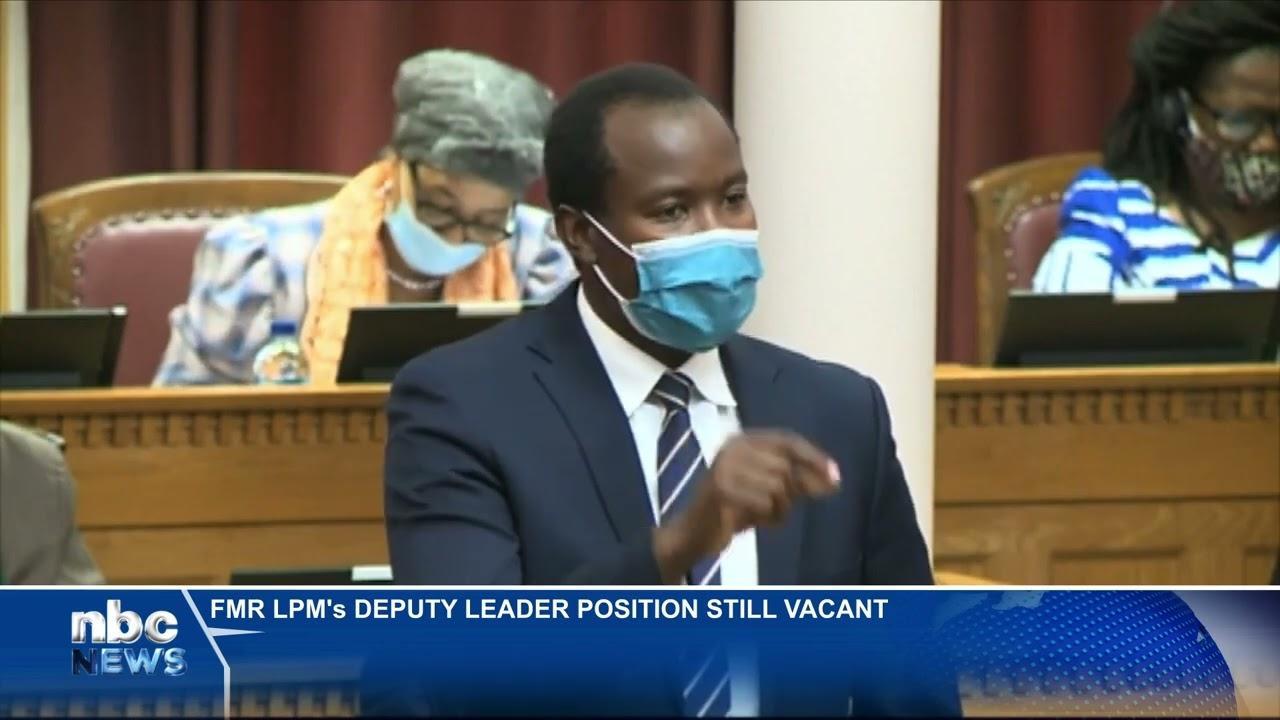 Former LPM's Deputy Leader position still vacant - Namibia