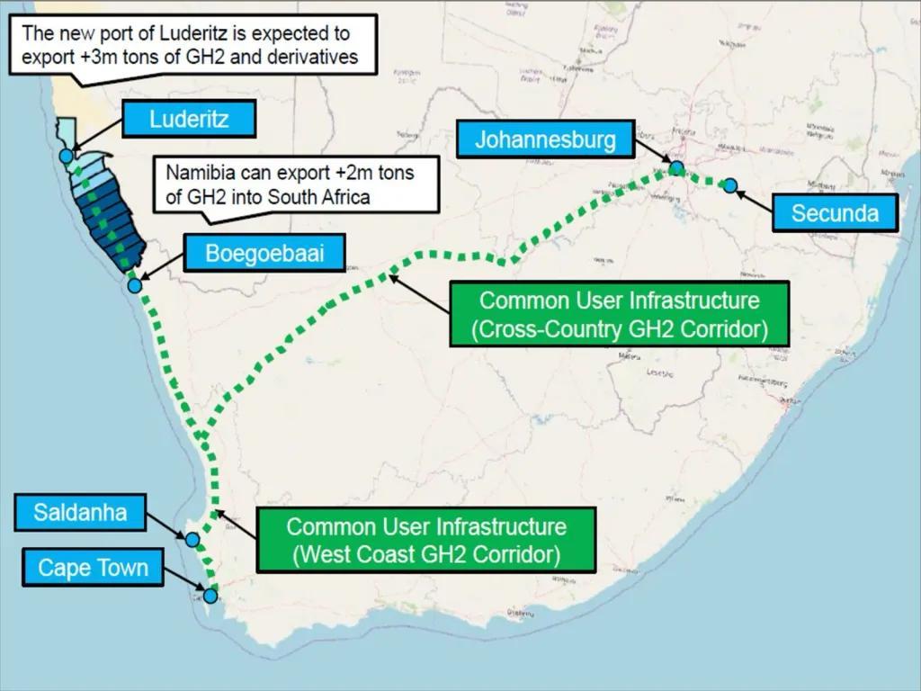 Namibia and South Africa embark on Groundbreaking Green Hydrogen ...