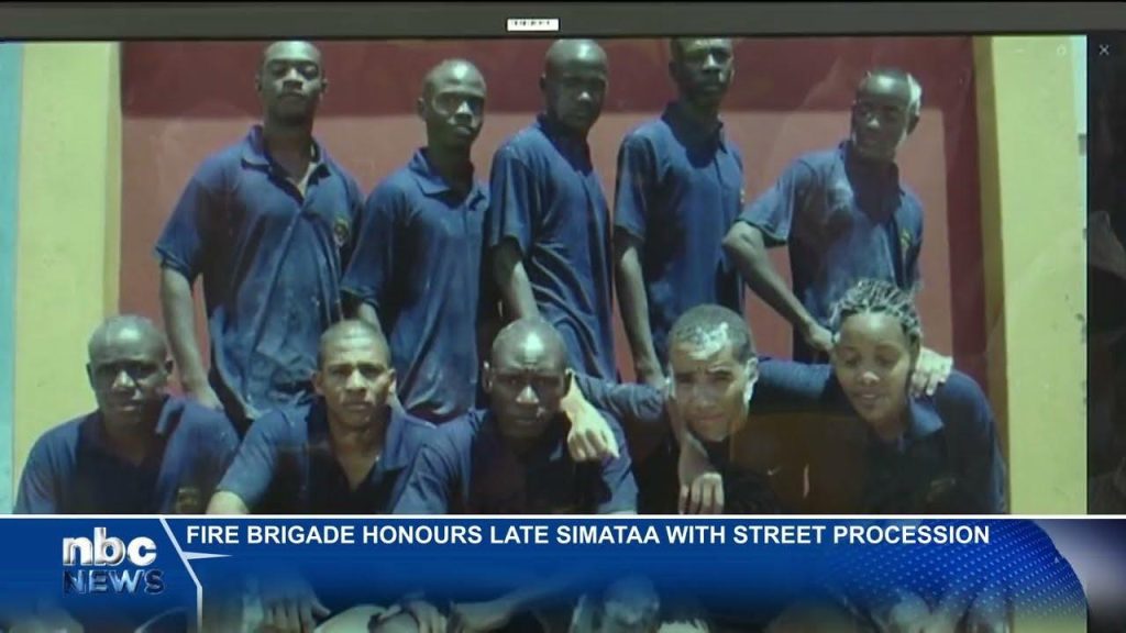 City of Windhoek Fire Brigade honours Mathuselah Khama - Namibia