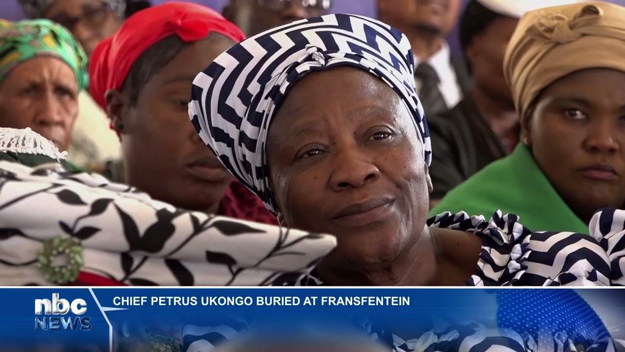 Chief Petrus Ukongo buried at Fransfontein - Namibia