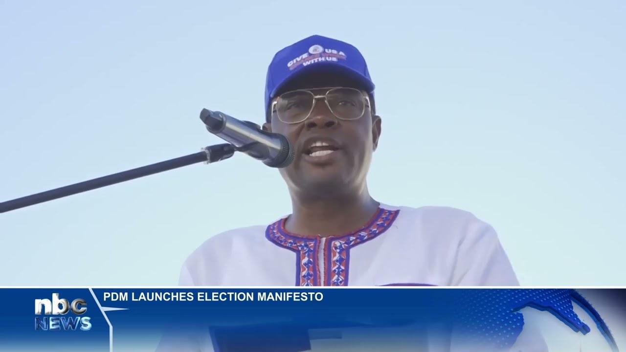 NAMIBIAVOTES2024| PDM launches manifesto - Namibia