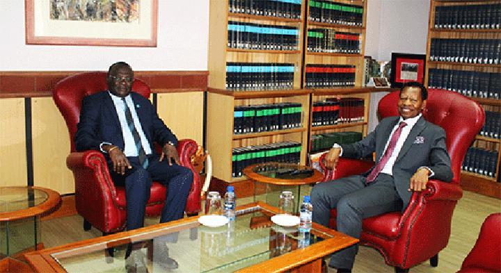 Uganda’s chief justice visits Shivute - Namibia
