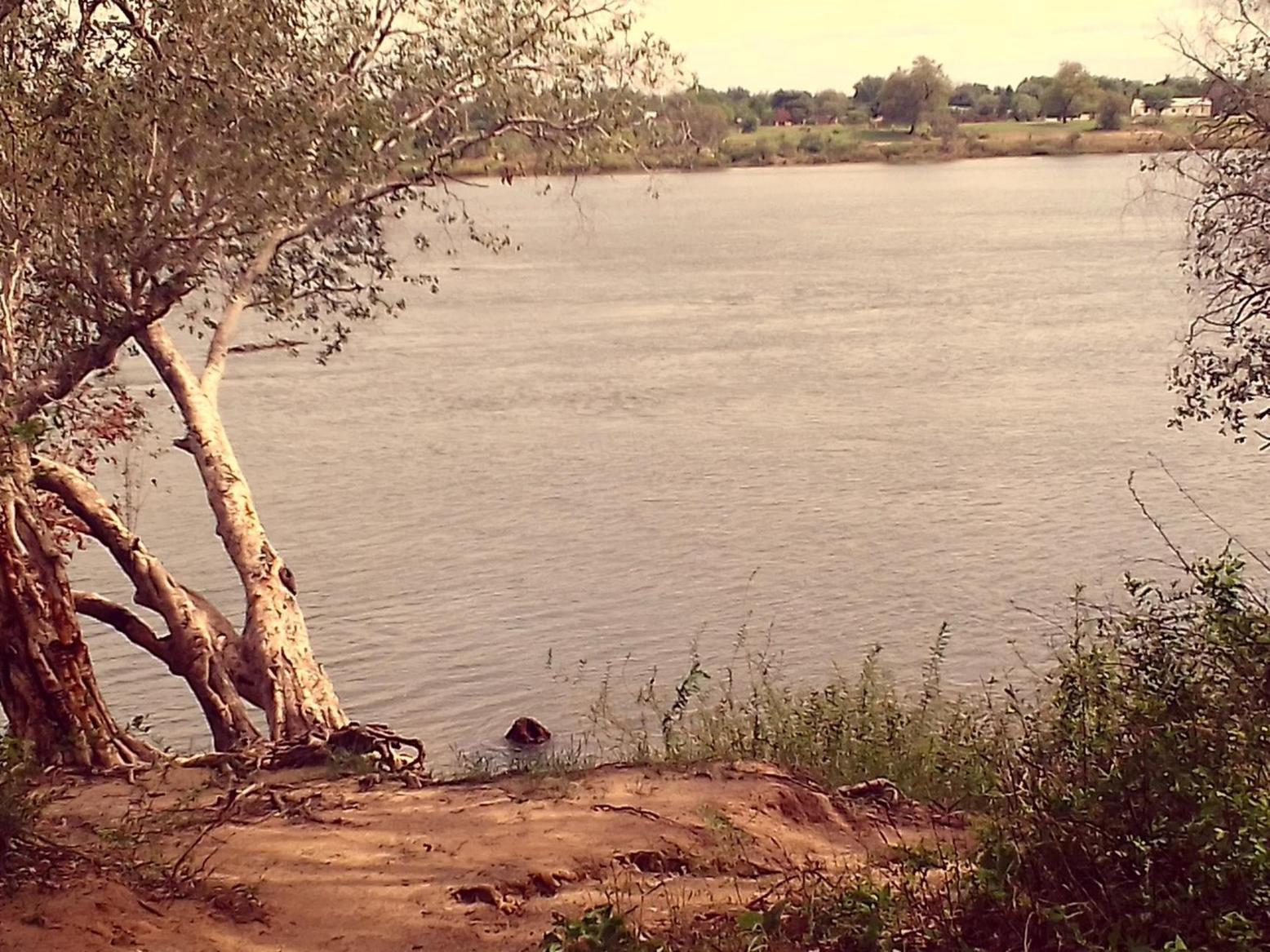 Zambezi River rising - Namibia